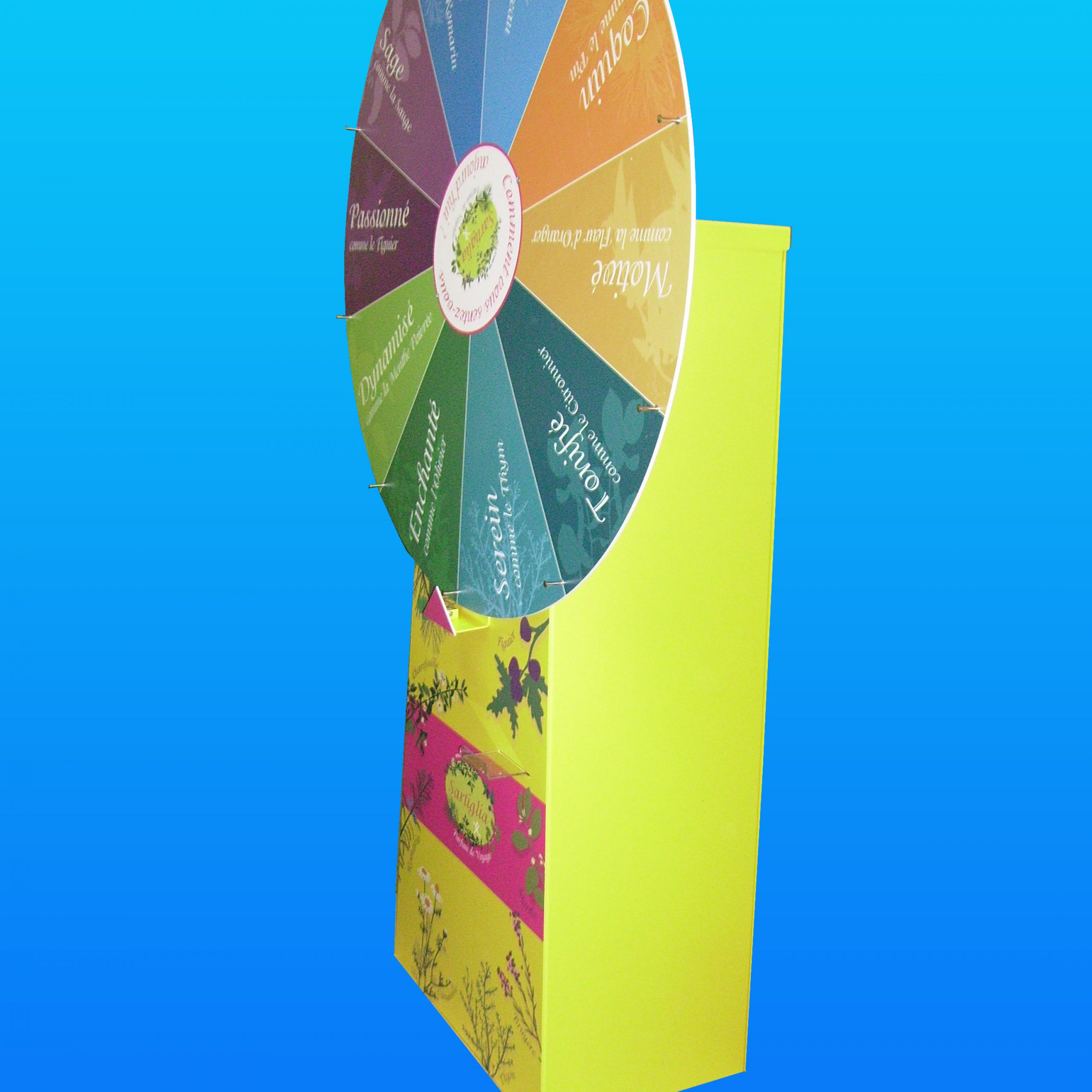 Roue de jeu - Infini PLV